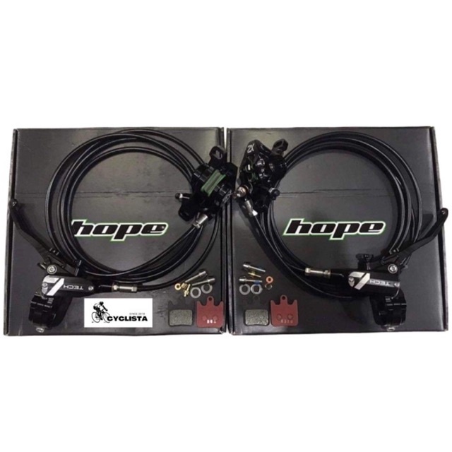HOPE TECH 4 X2 2-Piston Hydraulic Brake Left & Right | Shopee Philippines
