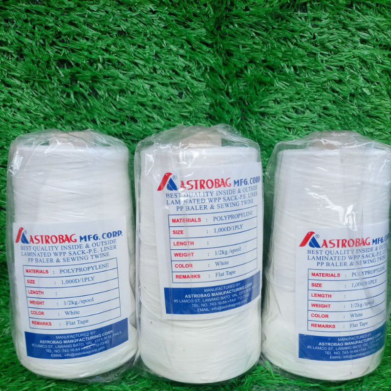 Flat Tape Plastic Twine for Trellis 1 PLY, 1/2kg (1000D/1PLY) | Shopee ...