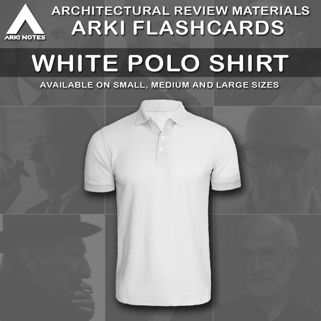 WHITE POLO SHIRT FOR BOARD EXAM | SOFTEX BRAND | Shopee Philippines