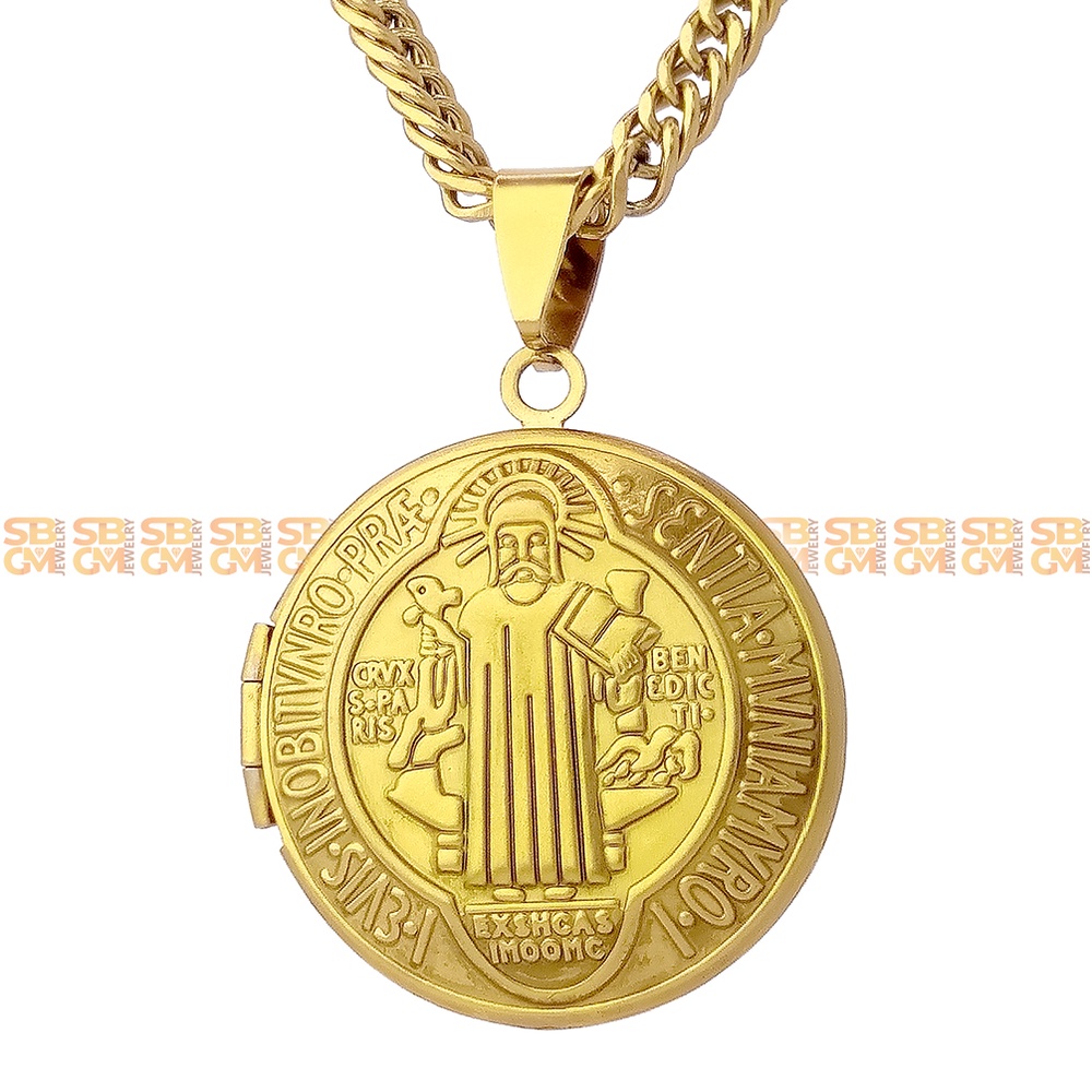 SBGM High Quality Authentic Stainless Steel 316l 18k Gold Plated ...