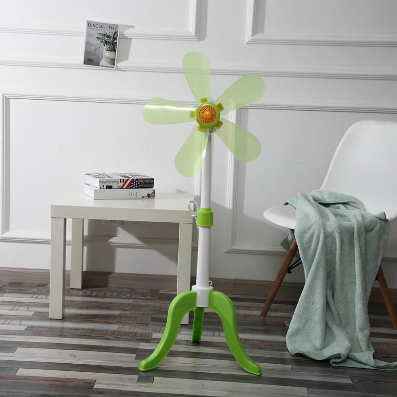 5 Blades Stand Fan Portable Stand Fan Foldable Stand Fan Electric Fan ...