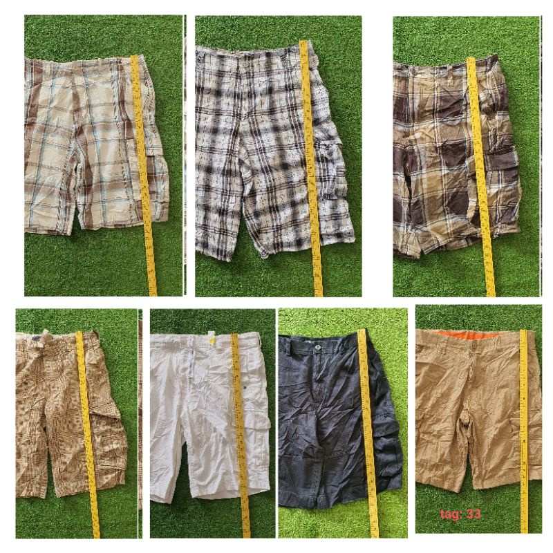 Preloved | Ukay Men's Cargo Shorts (US Bale) | Shopee Philippines