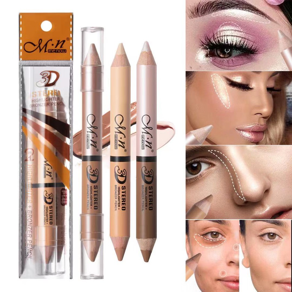 Menow 2in1 Highlighter pencil Long-lasting Waterproof, highlight Pen ...