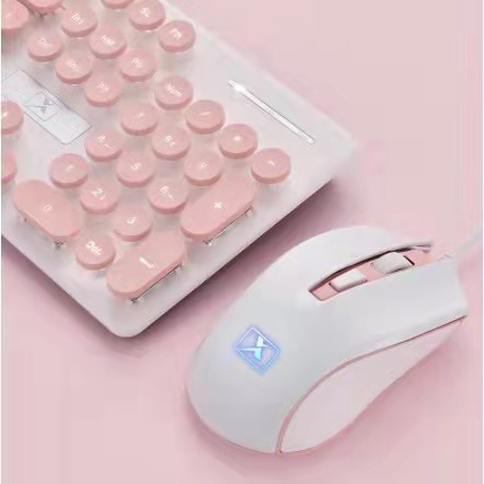 N518 Universal USB Wired Keyboard And Wired Mouse With Key Backlight ...