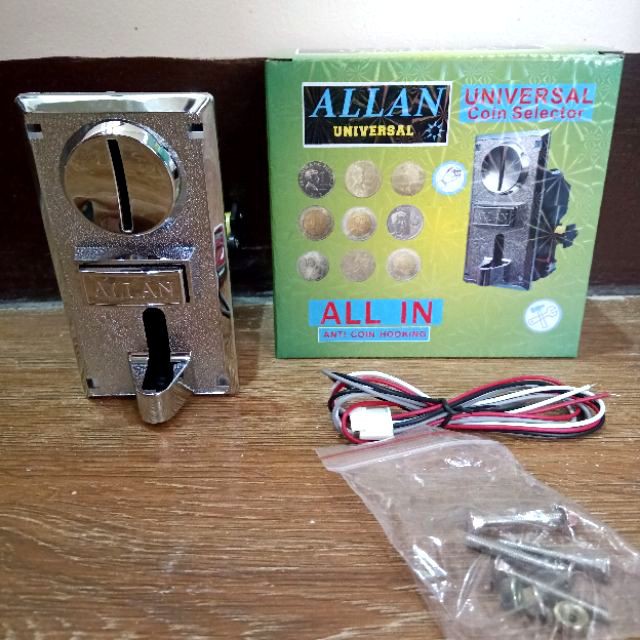 ALLAN UNIVERSAL COIN SLOT 1238A OLD AND NEW COINS | Shopee Philippines