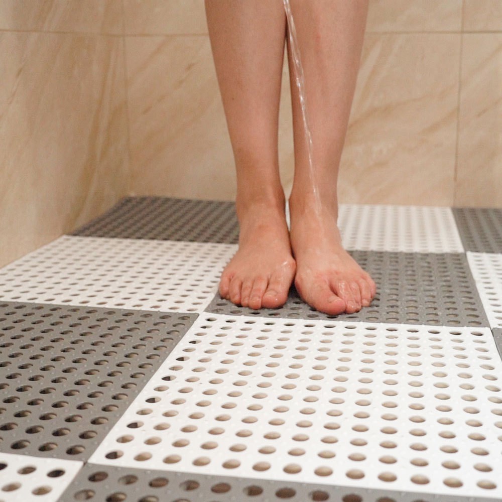 30x30cm NON-SLIP Bath Mat For Toilet, Bathroom, Kitchen, Balcony, 2 ...