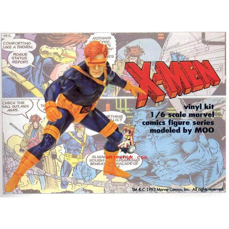 X-men Marvel Cyclops Sicrop 1/6 vinyl model figure kit | Shopee Philippines