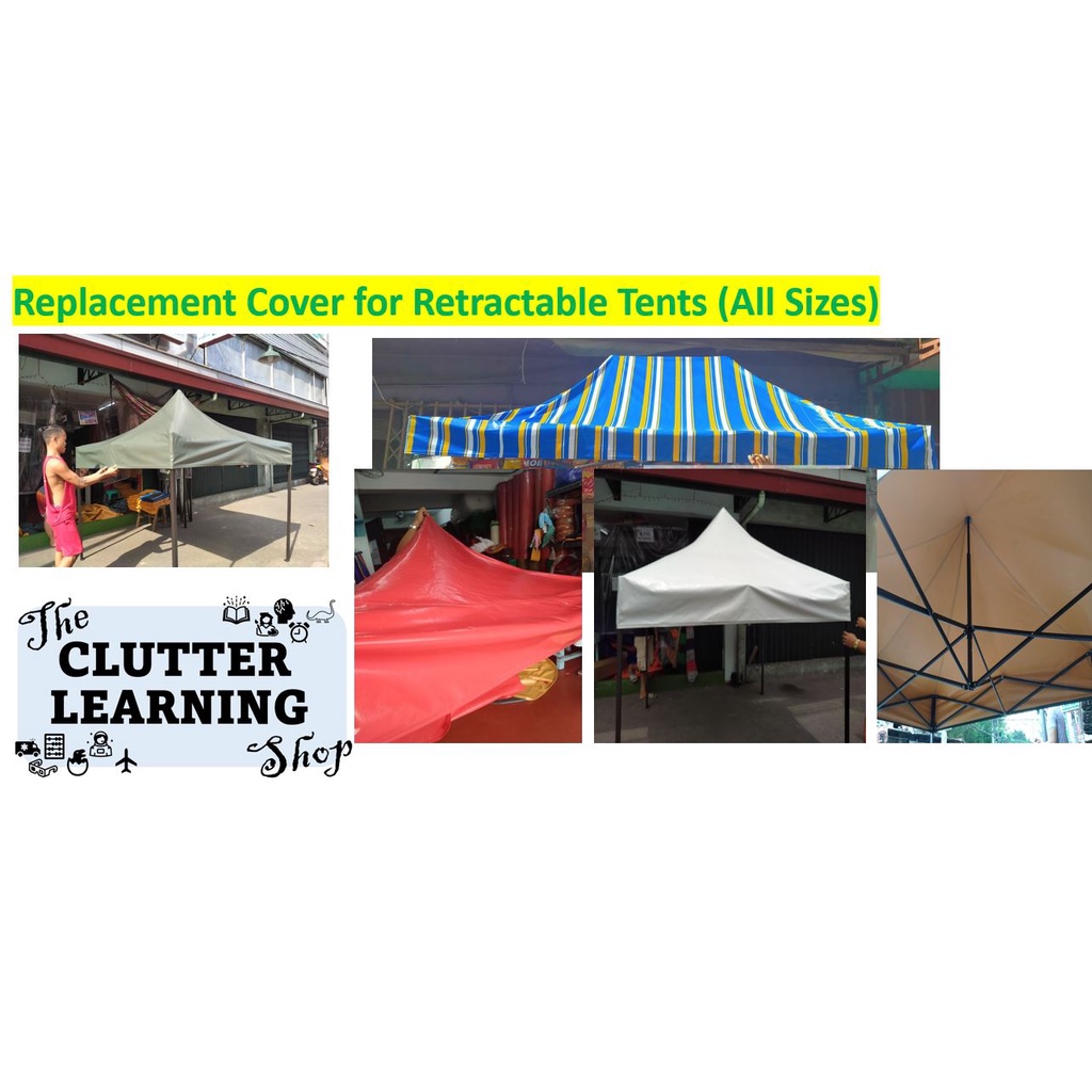 2meters x 2meters (2x2) TCLS Replacement Tent Cover - Lona canvas ...