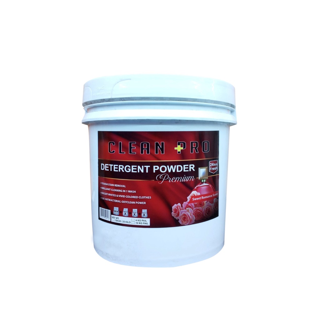Clean Pro Detergent Powder Premium Sweet Romance Scent 10kg | Shopee ...