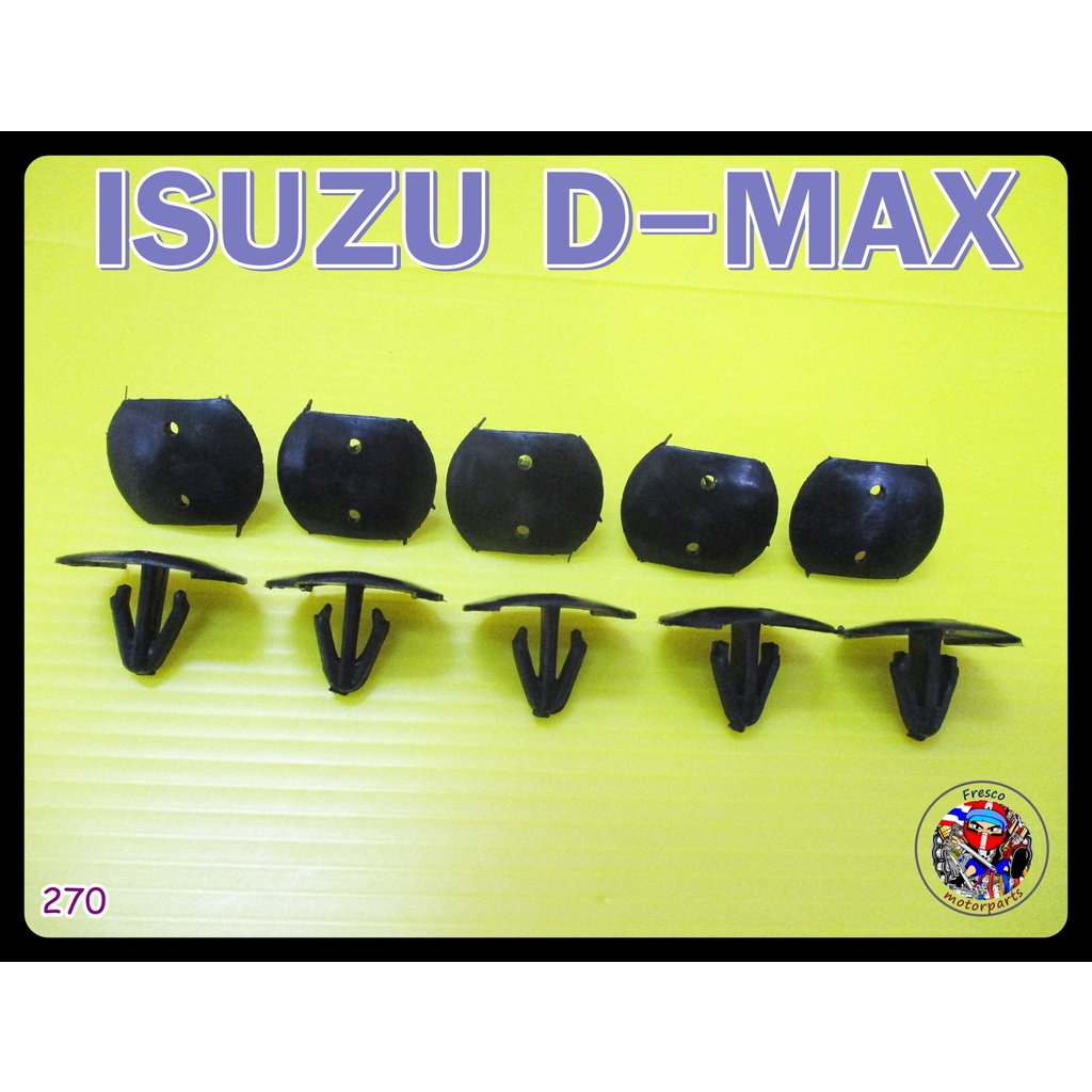 Umbrella Dust Clip Lock (270)-ISUZU D-MAX Set 10Pcs. | Shopee Philippines