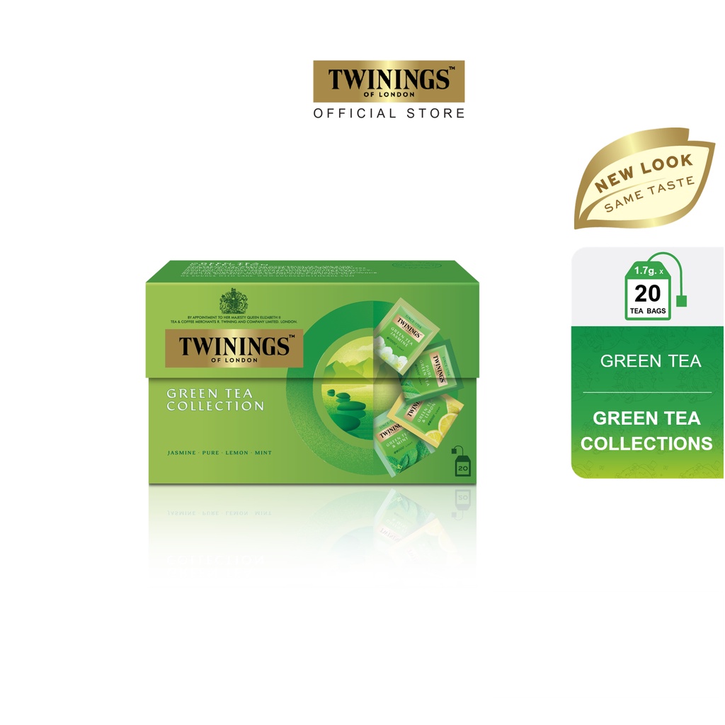 Twinings Green Tea Collection 20s | Shopee Philippines