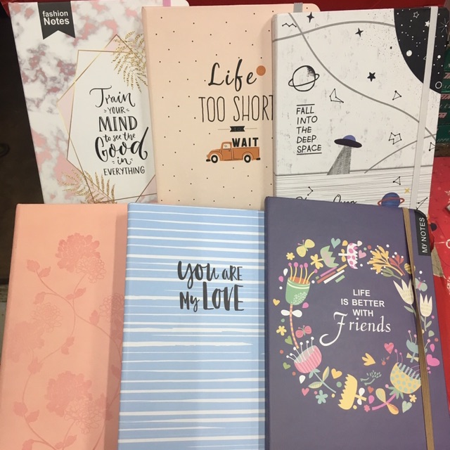 Hard bound notebook with garter | Shopee Philippines