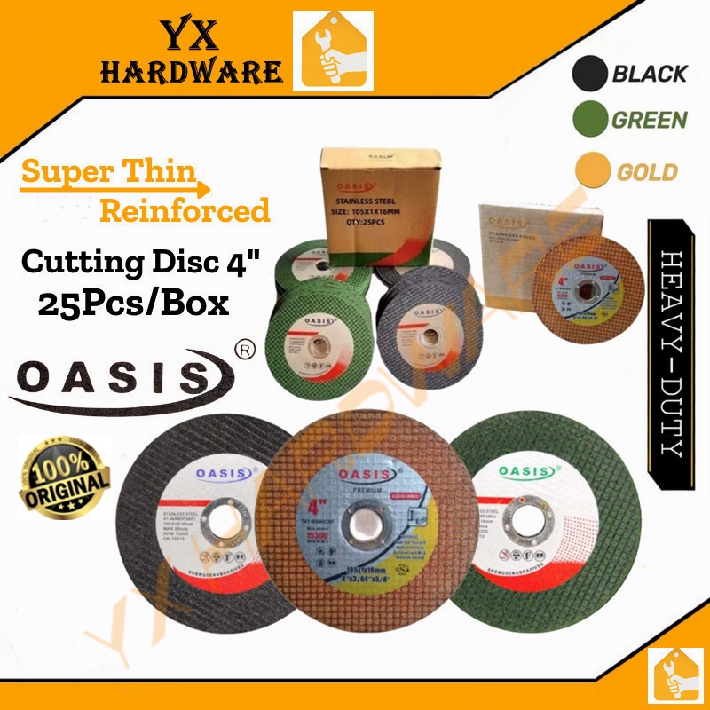 Superthin Cutting Disc 4" Super Thin Cut Off Metal Stainless Steel ...