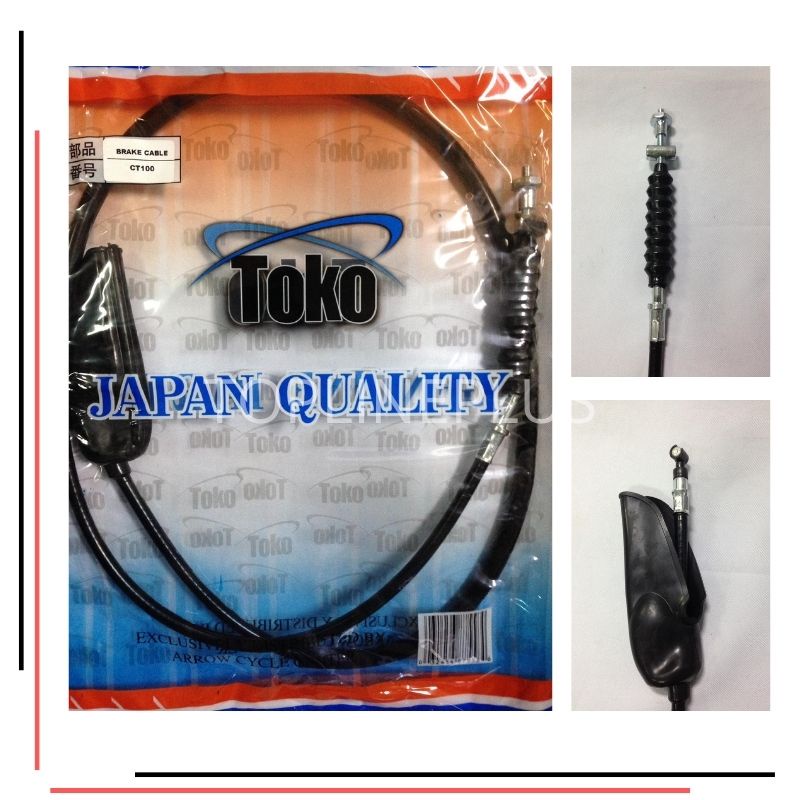 Motorcycle Brake Cable - Shogun, Wave, HD3, Beat, Skydrive, TMX, STX ...