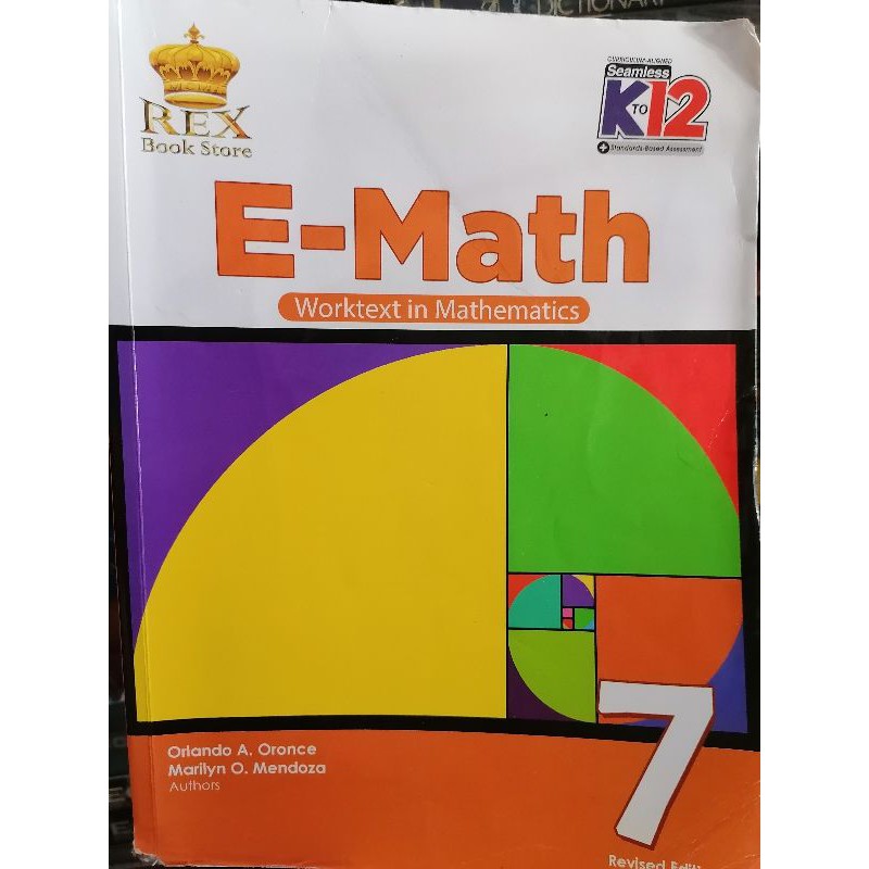 Emath 7 (k12 edition) | Shopee Philippines
