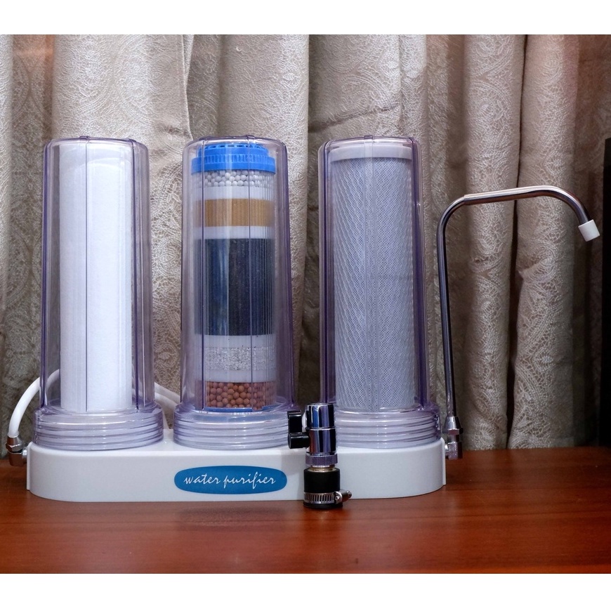 Authentic 5 in 1 Alkaline Water Purifier Complete Set With Free 1pc ...