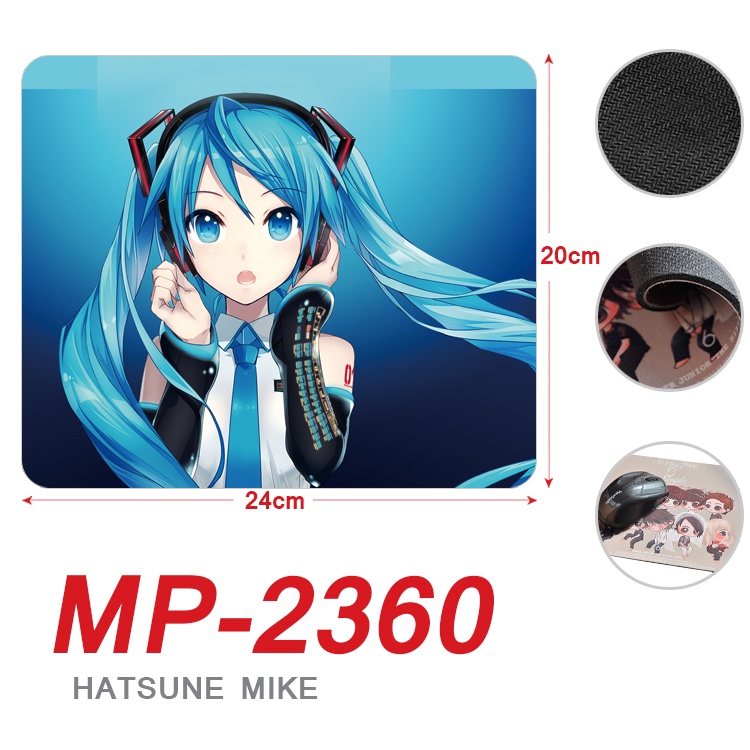 Hatsune Miku Game Cartoon Mouse Pad Student Children Durable Desktop ...