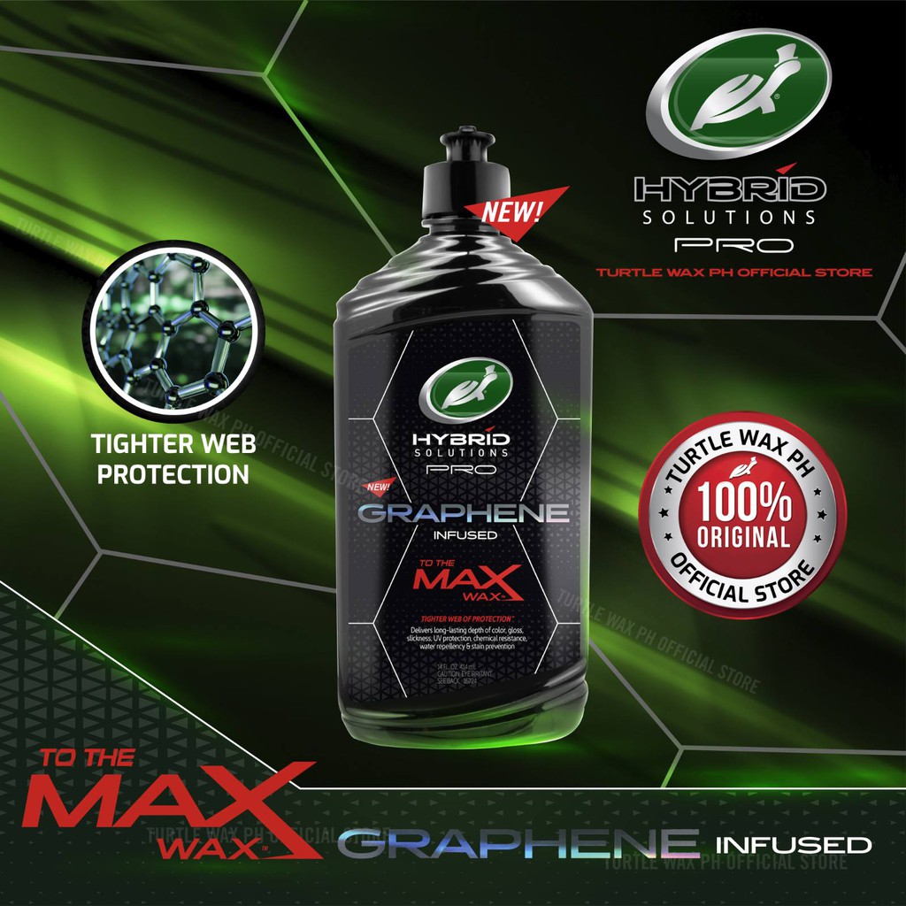 Turtle Wax Hybrid Solutions Pro to the Max Wax™ 14 FL OZ 53479 | Shopee Philippines
