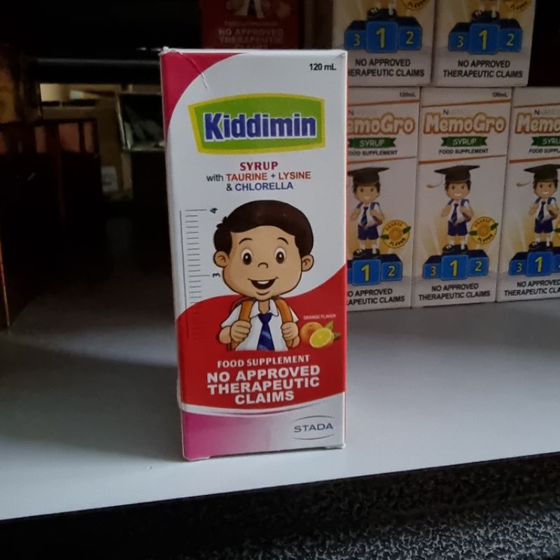 Kiddimin syrup 60ml or 120ml | Shopee Philippines