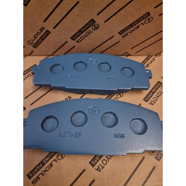 TOYOTA Brake Pad Front Axle Hiace Commuter Grandia Supper (1set) SKU ...