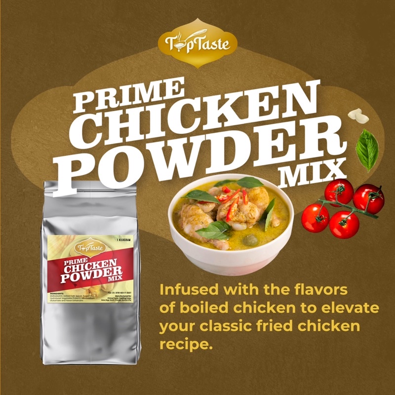 Chicken Powder Mix 1kg Top Taste | Shopee Philippines