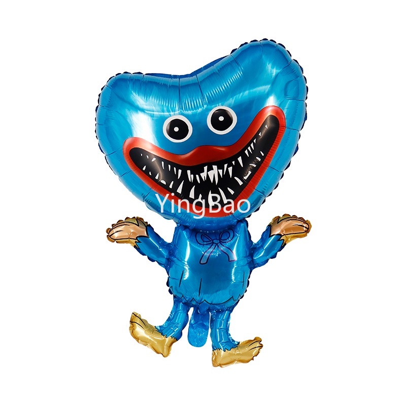 Poppy Playtime Aluminum Film Balloon Huggy Wuggy Theme Birthday Party ...