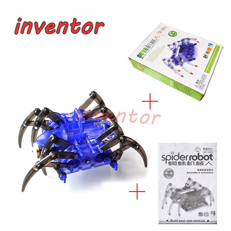 Spider Robot DIY Science Technology Small Production Invention Electric ...