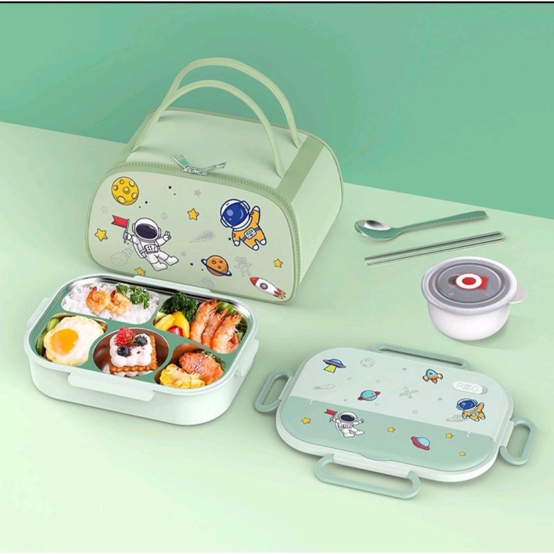 Ibex kids 1550ML Place To Eat Ox-316 bento kids lunchbox anak import ...