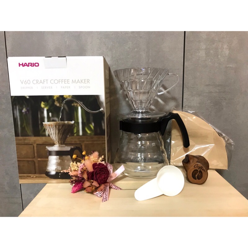 Made In Japan HARIO V60 Cloud Pot Hand Punch Set High CP Value Filter Cup Glass Paper VCND-02B ...