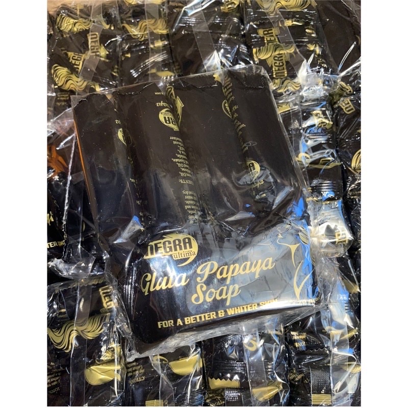 NEGRA ULTIMA GLUTA PAPAYA SOAP (6 BARS 1 PACK) | Shopee Philippines