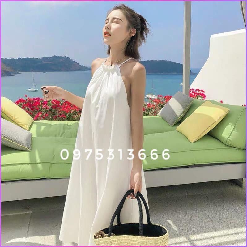 White Dress with Camisole Collar, Black Dress with Camisole Collar V85 ...