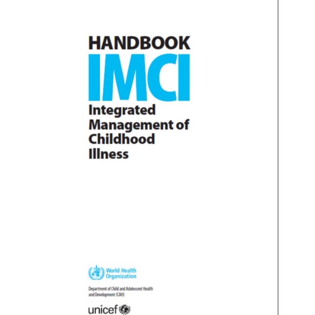 Handbook IMCI Integrated Management of Childhood Illness | Shopee ...