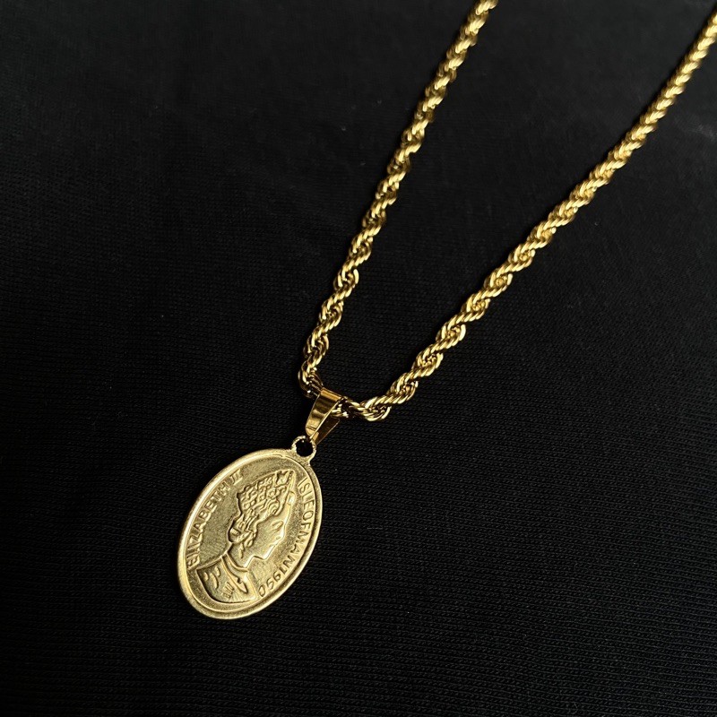 Elizabeth II Rope Chain 20” | Shopee Philippines