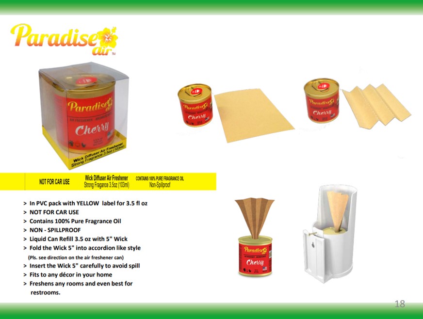 Best Seller Paradise Air Wick Diffuser Liquid Organic Air Freshener ...