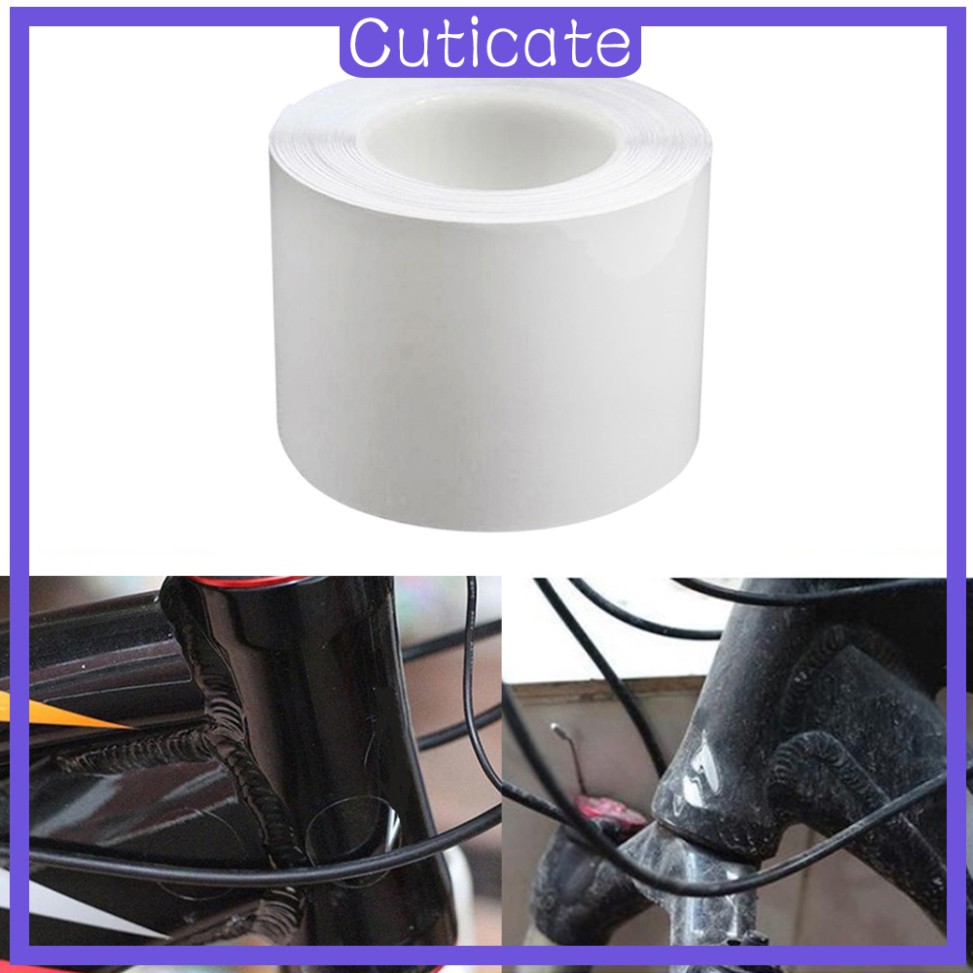 [CUTICATE] 3.3ft Transparent Bike Frame Protection Sticker Tape Chainstay Protector | Shopee ...