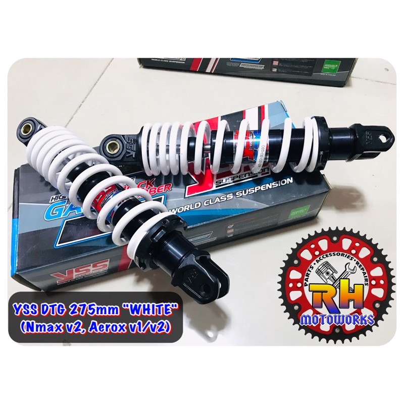 YSS DTG 275mm Dual Shocks (Aerox/Nmax/Nuovo) | Shopee Philippines
