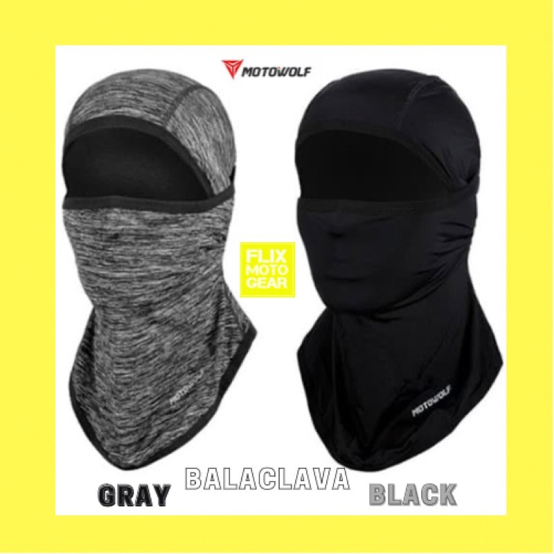 Motowolf Motorcycle Balaclava Full face Mask | Shopee Philippines
