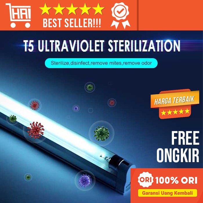 UV DISINFECTANT LAMP ANTI BACTERIAL ROOM VIRUS STERILIZER ULTRAVIOLET ...