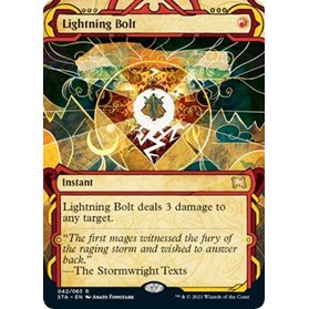 Lightning Bolt - STX Strixhaven Mystical Archives Rare Red Instant ...
