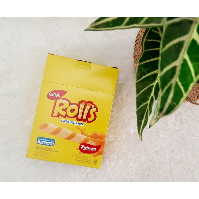 Nabati Rolls Stick 160 gr (8 gr x 20 pcs) | Shopee Philippines