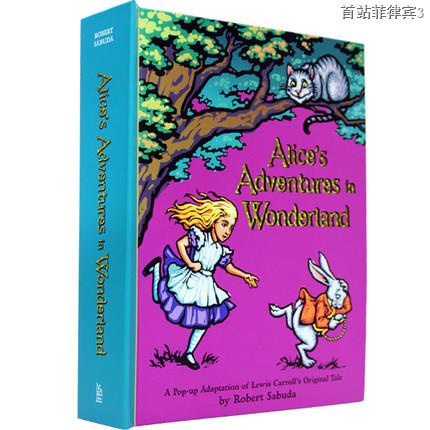 Original Children Popular Books 3D Alice's Adventures in Wonderland Pop ...