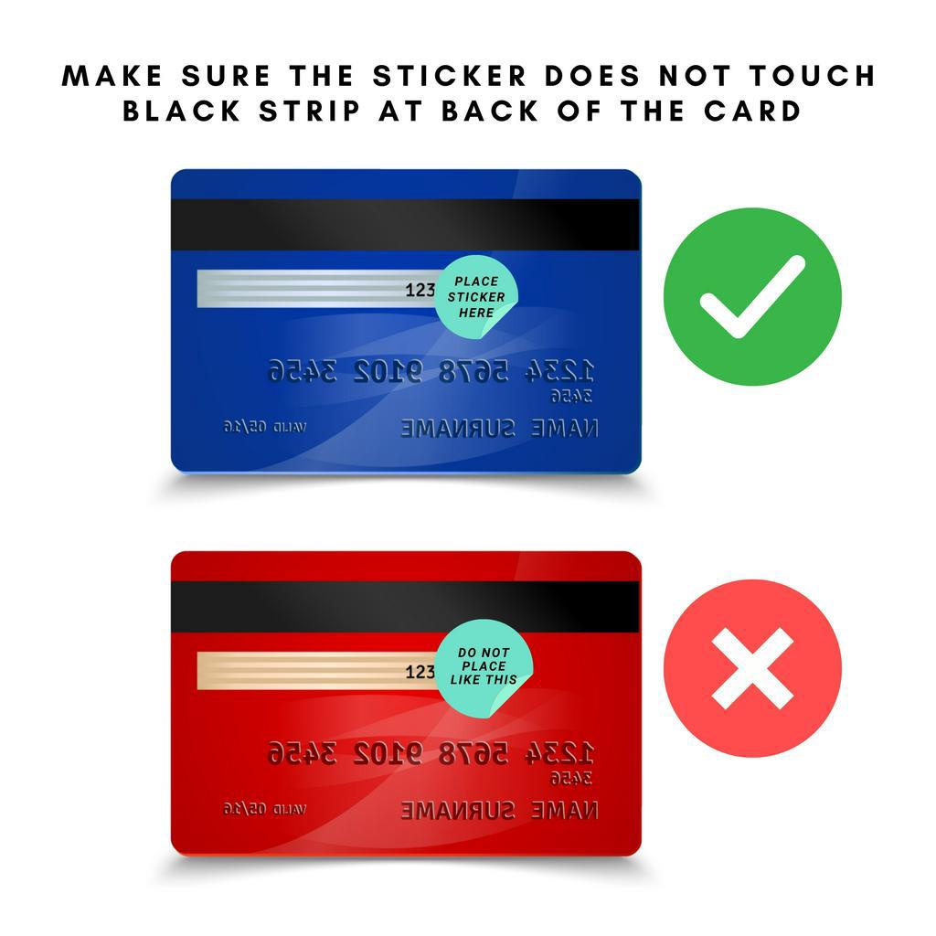 CVV Anti Theft Sticker Cover For Credit Or Debit Cards | Shopee Philippines