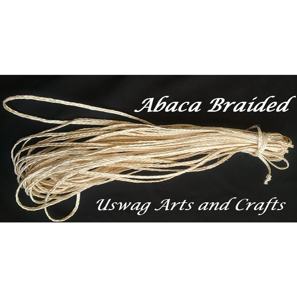 Abaca Braided Rope Twine for abaca slippers and other Handicrafts ...
