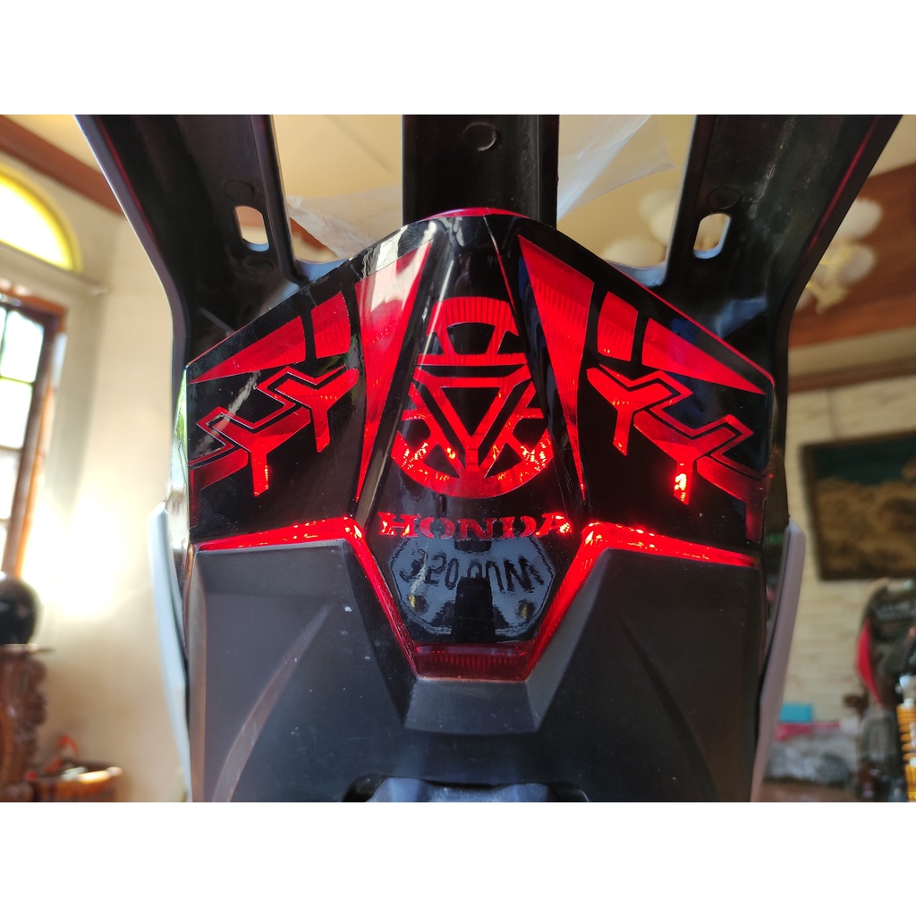 Honda Click 150/125 TailLight Design sticker | Shopee Philippines