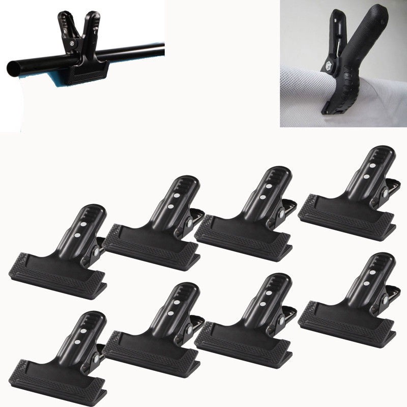 8PCS iron Camera tripod Clip Clamp Holder Mount for Studio Backdrop ...