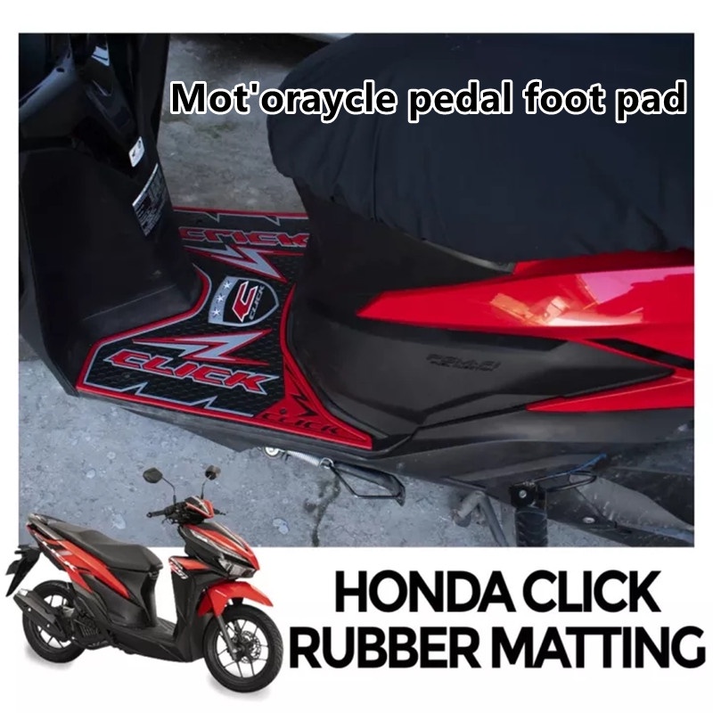 Rubber Matting For Honda Click 125 & 150 V1,V2 And Game Changer ...