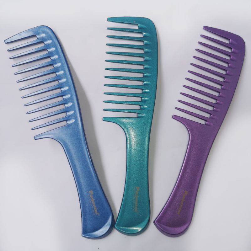 Paganini collection : wide teeth hair comb / suklay, detangling ...