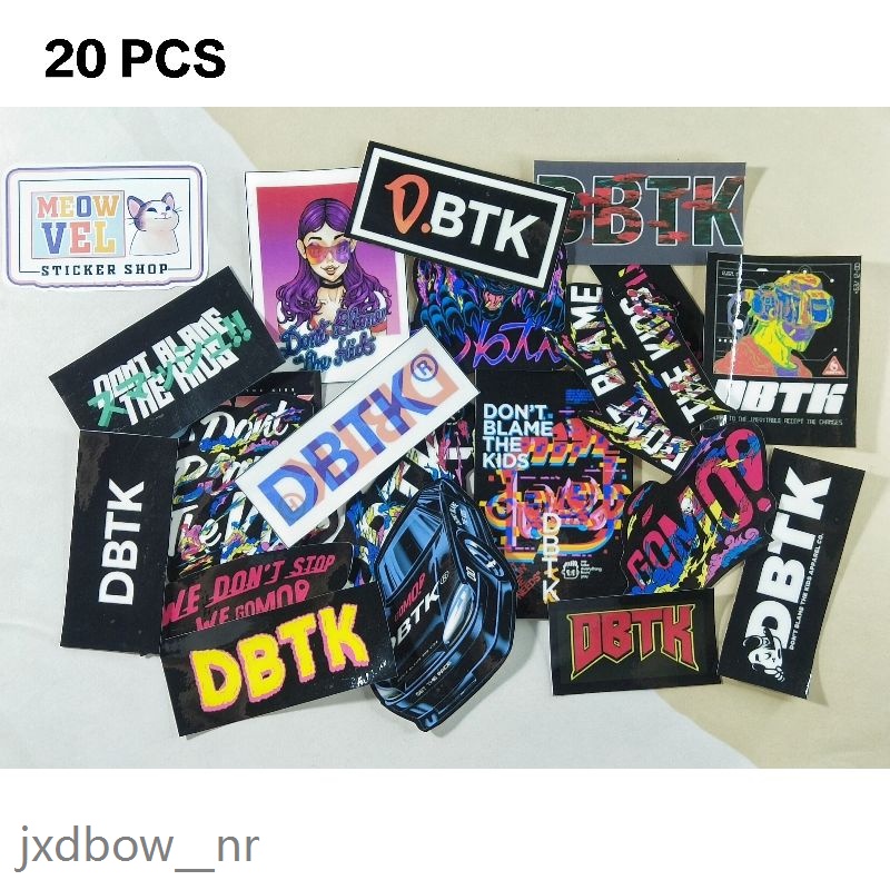 20 pcs waterproof DBTK Series 1 sticker pack(meowvel) | Shopee Philippines
