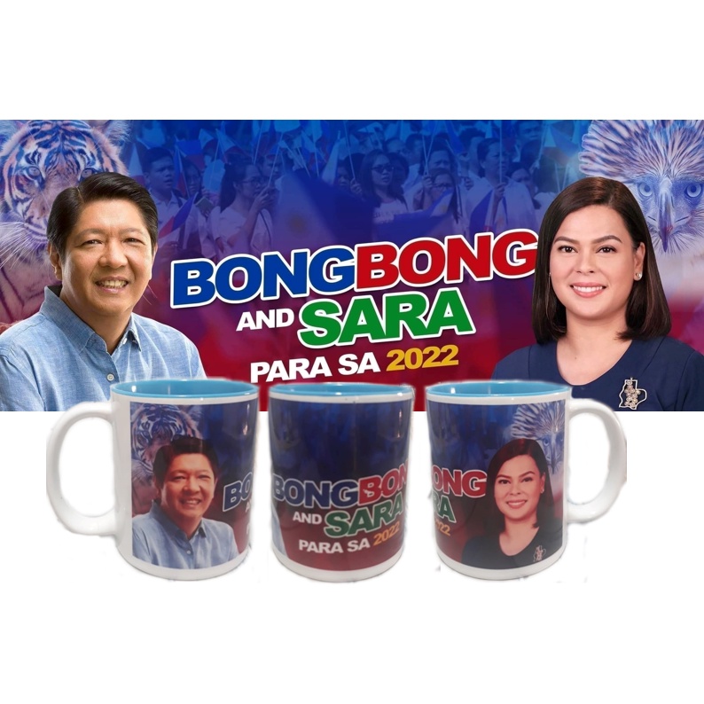 BBM & SARA campaign mugs design 2022 | Shopee Philippines