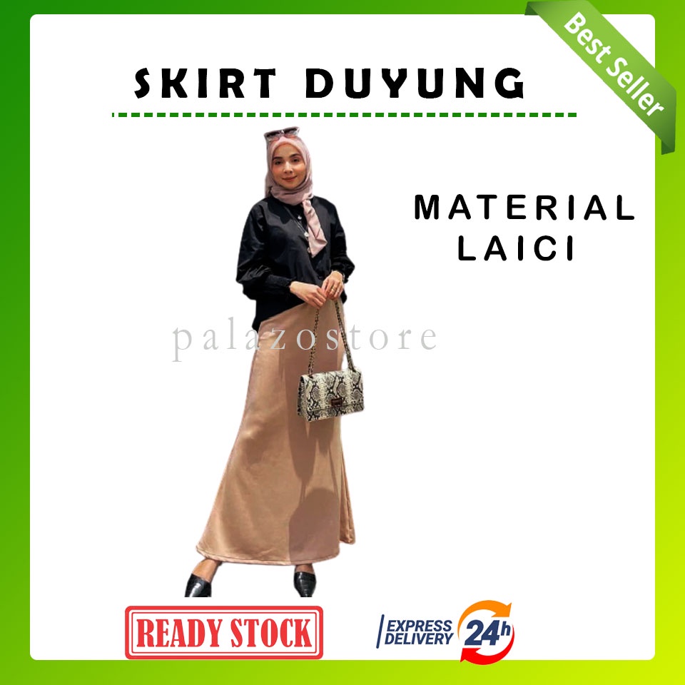 Mermaid Skirt/Flower Skirt/Mermaid Skirt/Muslimah Skirt (Thick And ...